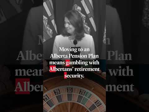 We can't let Danielle Smith play roulette with your retirement security.