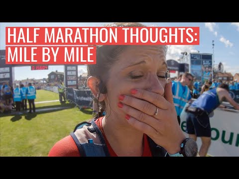 Thoughts Of A HALF Marathon Runner Mile by Mile | Great North Run 2019