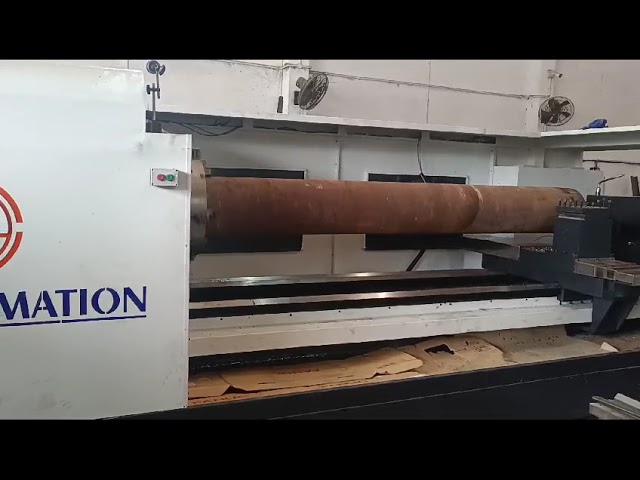 CNC Roll Turning Lathe Machine - OC 600X3000 CNC Roll Turning Lathe Machine Manufacturer from Rajkot