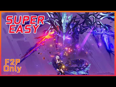 How To Beat Lord of Eroded Primal Fire Weekly Boss EASY (F2P Team) Genshin Impact 5.3