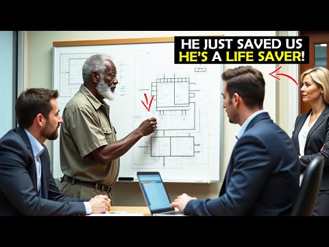 Black Janitor Dad Solved a $500M Problem in Minutes—Then What the CEO Did, Shocked the Whole Company