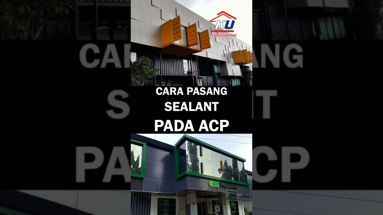 Cara Memasang Sealant ACP