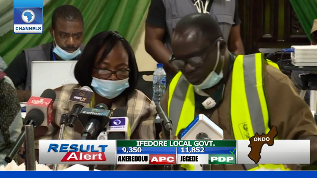Ondo State Governorship Election Result Collation Pt 1