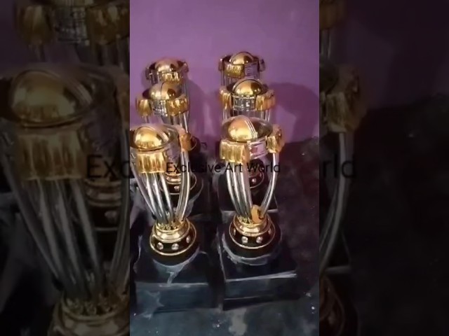 Cricket Trophies - Worldcup Trophy Manufacturer from Moradabad