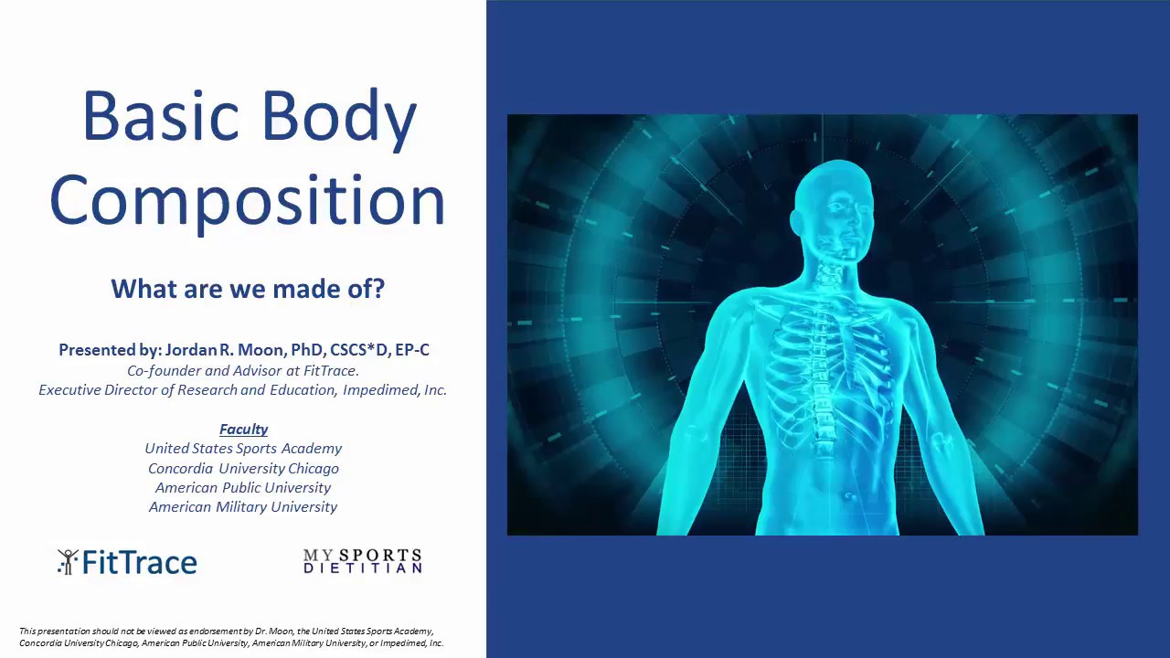 Webinar Body Composition Basics - FitTrace
