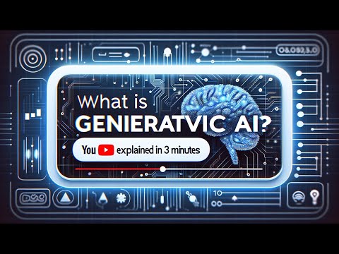 What is Generative AI? Generative AI Explained just in 3 Minutes