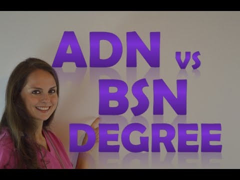 ADN vs BSN | What is the Difference between Associates & Bachelors Degree in Nursing?