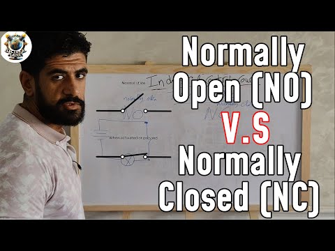 Lecture 9: What is Normally Open (NO) and Normally Closed (NC)? |EXPLAINED PRACTICALLY