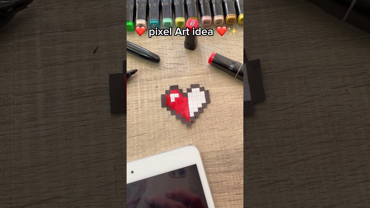 Pixel art idea ❤️✨ #art #pixelart #pixelartideas