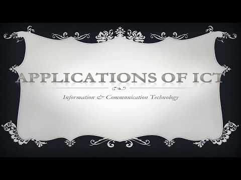 Applications Of ICT