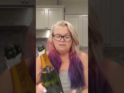 Tried The Cheapest Demi Sec Champagne On The Market Was it Good? Spoiler... 80s Wine Cooler 🍾❤