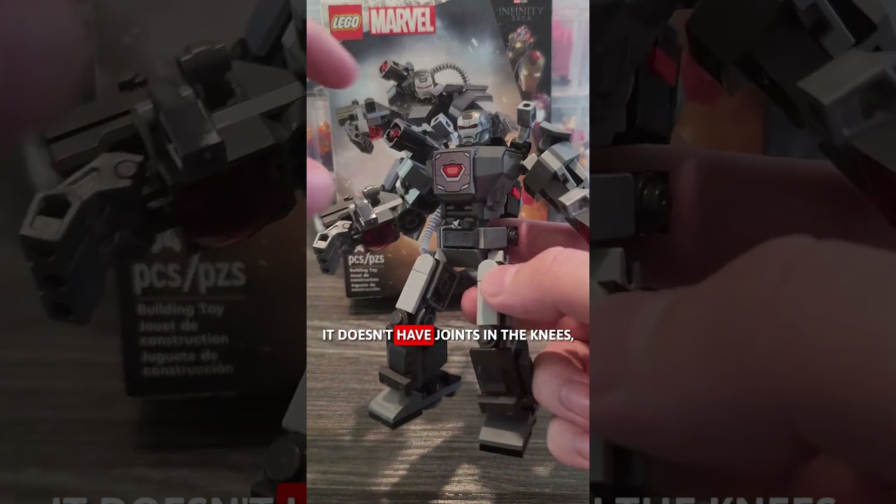 this exclusive war machine minifigure is very nice #legomarvel #legominifigs