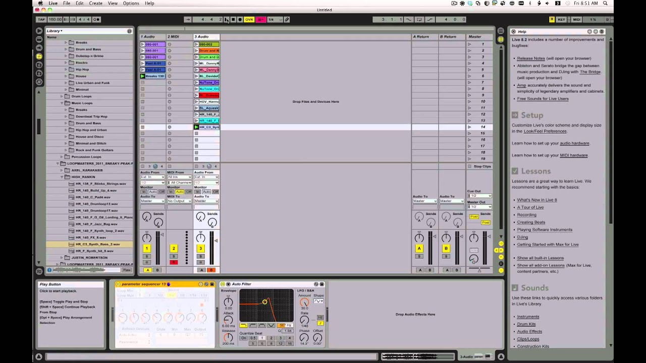 M4L: Step Sequence Device Parameters : New Ableton, Max for Live tutorial
