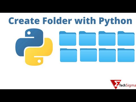 Create Folder with Python | How to create directory using python | How to create Folder in Python