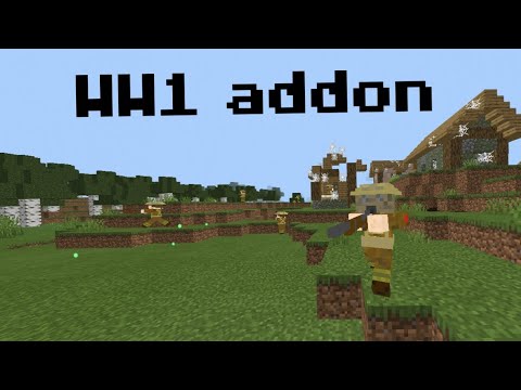 Ww1 mcpe addon showcase