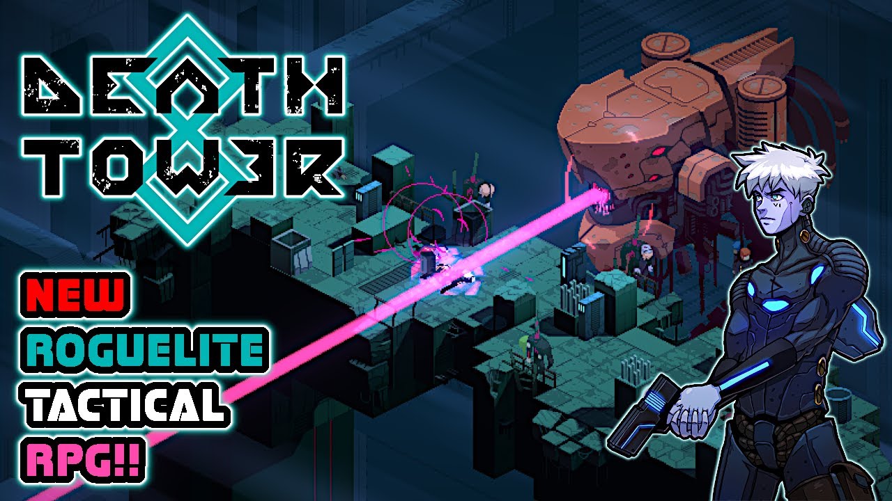 Check Out This NEW Futuristic Roguelite Tactical RPG!! | DeathTower