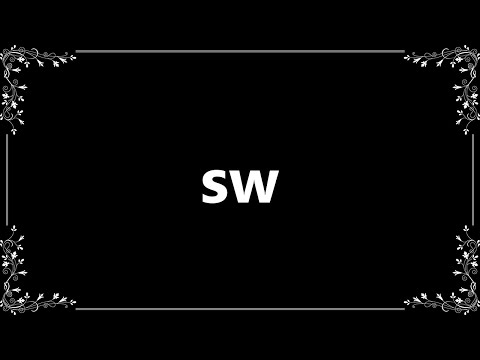 Sw - Meaning and How To Pronounce