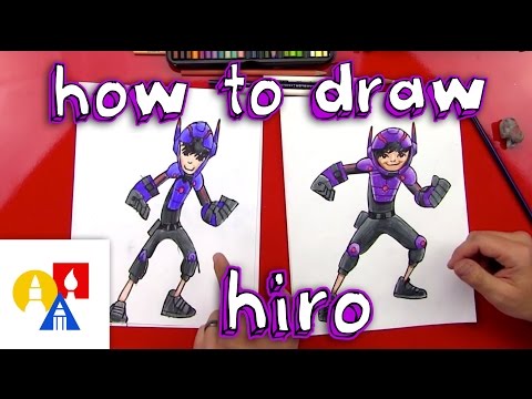 How To Draw Hiro From Big Hero 6