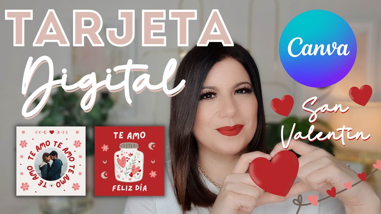 Cómo hacer una TARJETA DIGITAL en CANVA