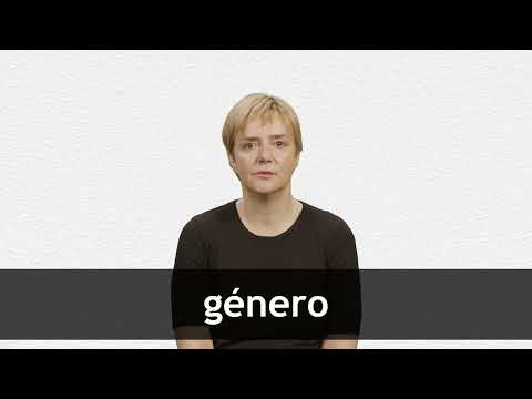 English Translation of “GÉNERO” | Collins Spanish-English Dictionary