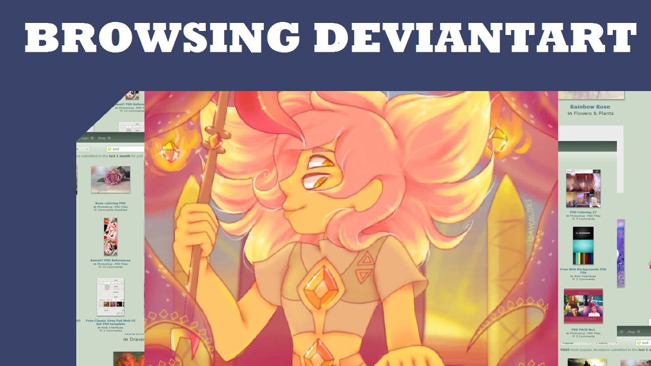 Browsing Deviantart: Daycolors