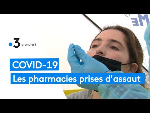 Covid-19 : les pharmacies prises d'assaut pour la réalisation de tests PCR ou antigéniques