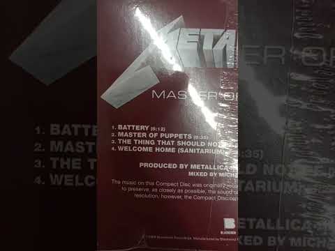 Metallica Master of Puppets CD at Walmart !!