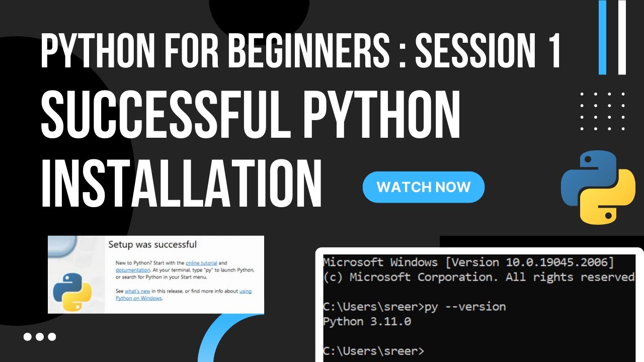 How to Install Python Step by Step in windows - Python Installation