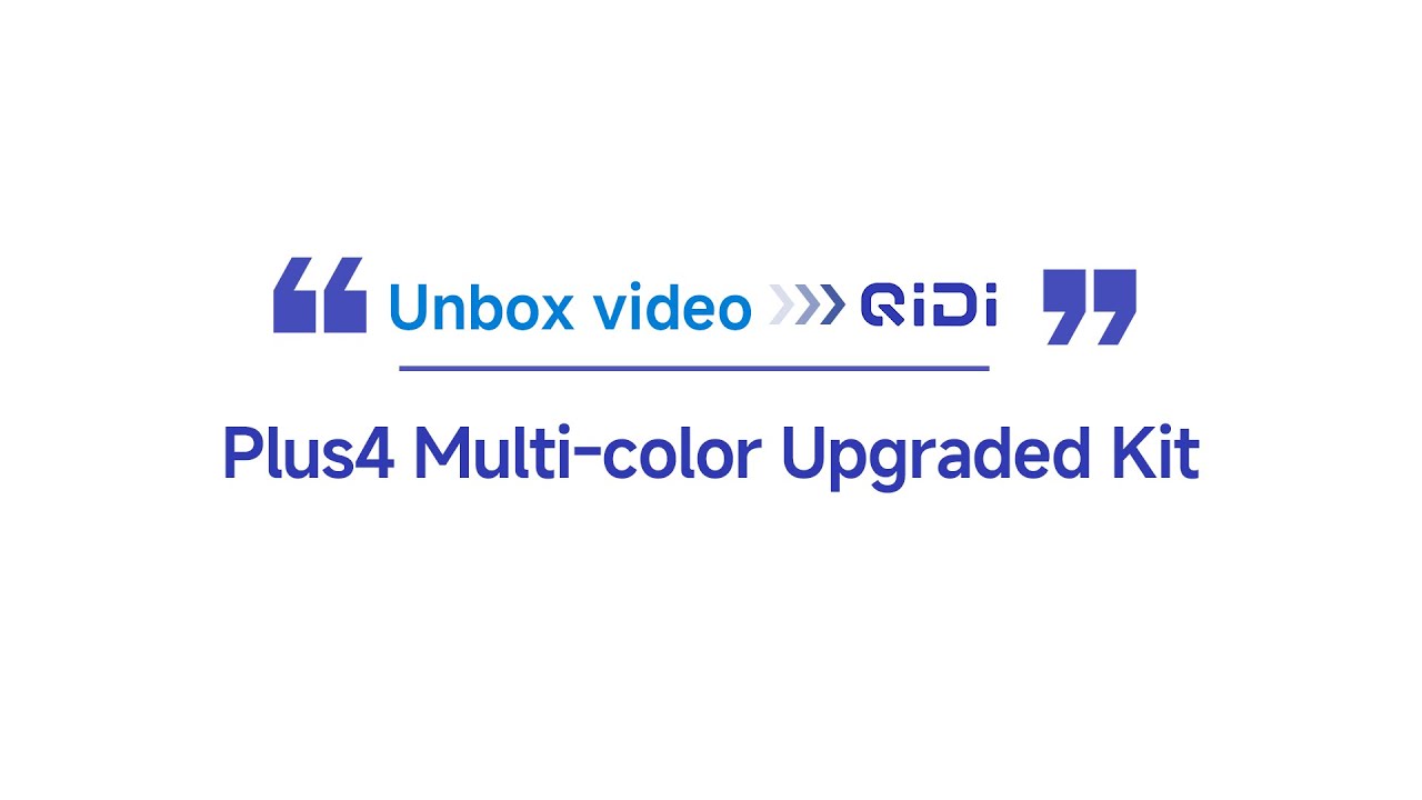 How to install the Plus4 multi-color upgraded kit?
