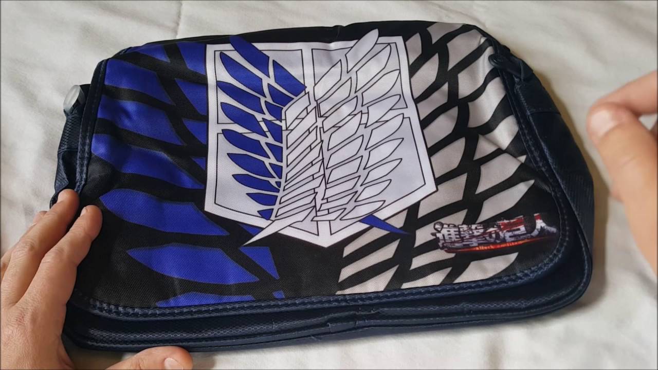 Attack on Titan Rainbowlife Small Messenger Bag Unboxing and Review