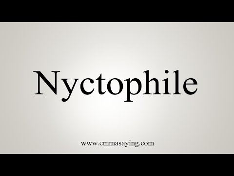 How To Say Nyctophile