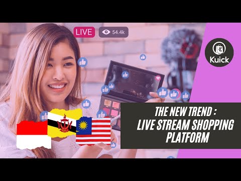 Livestreaming e-commerce has made its way outside of China in Southeast Asia! #LiveShopping