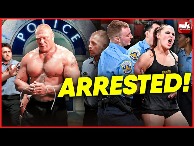 5 WWE Superstars who were arrested on-screen