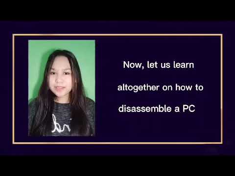 ASSEMBLY AND DISASSEMBLY OF COMPUTER BY AUSTINE TALAY