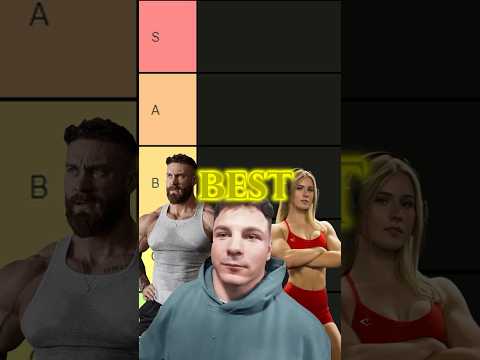 BEST Workout Splits RANKED #gym #workout #tierlist