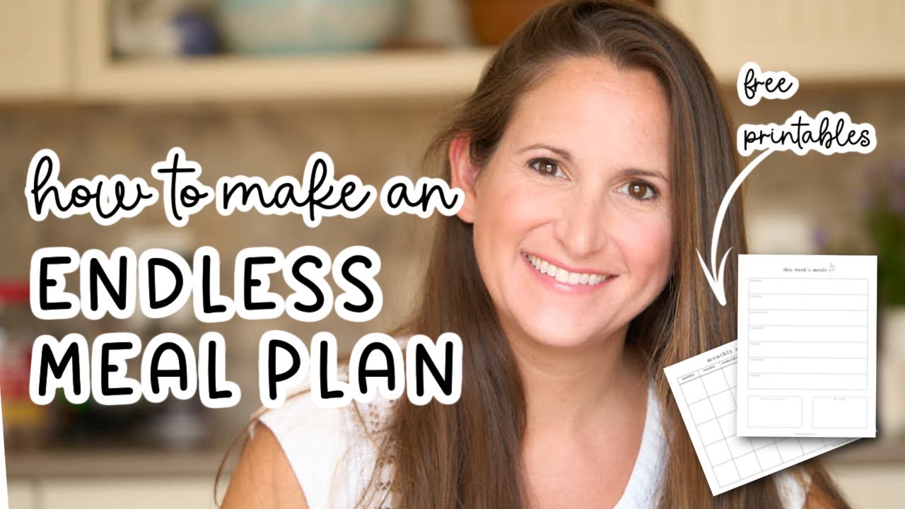 Monthly Meal Planning That WORKS! + Free Printable Planners