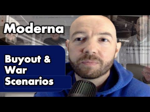 Moderna Stock Analysis -What if Scenarios of a Stock Buyout & War. $MRNA #modernastock