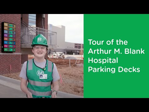 Tour of the Arthur M. Blank Hospital Parking Decks