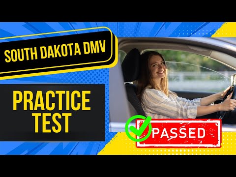 South Dakota DMV Written Test 2024 (50 MUST KNOW Questions with Answer Explanations)