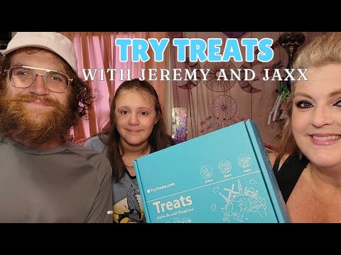 TRY TREATS MONTHLY SNACK BOX REVIEW | With Jeremy and Jaxx | July 15, 2024