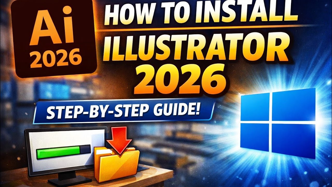 Adobe Illustrator 2026 Installation Guide | Full Setup Tutorial