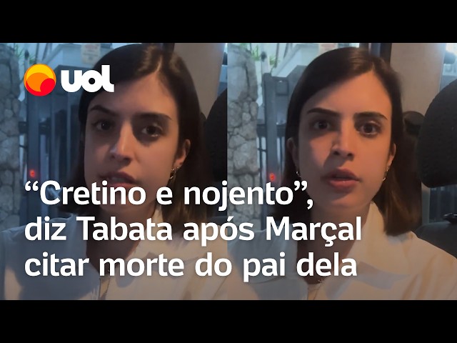 Tabata x Pablo Marçal: deputada falou sobre relação com o pai ao UOL