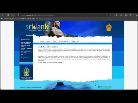 Easy Steps to Extend Your Sri Lanka ETA