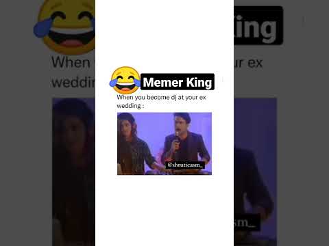 When you become dj in your ex wedding ππ€£ // Funny memes π // Memer King.