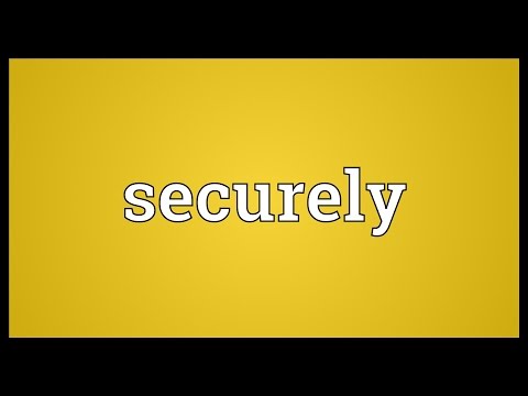 Securely Meaning
