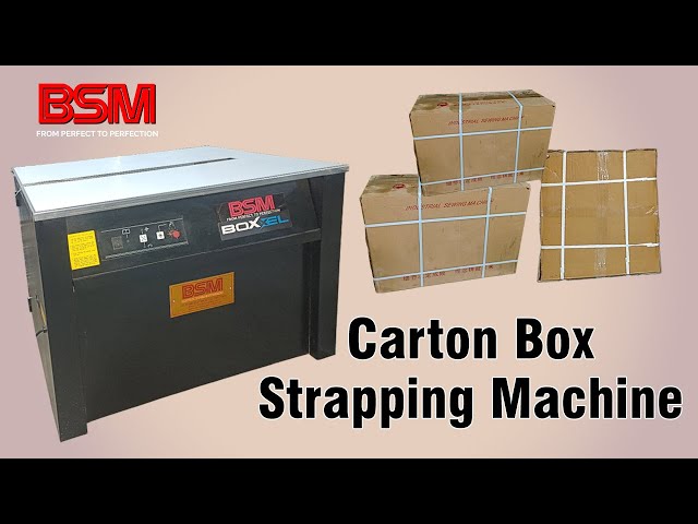 Packaging Machines - Box Carton Strapping Machine - Box Strapping ...