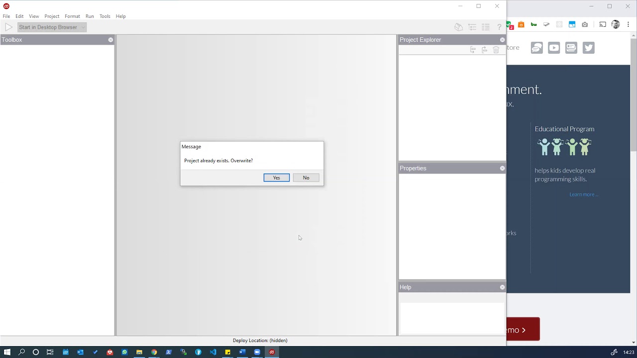 AppStudio Tutorial 01   setting up