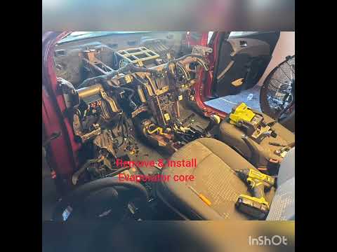 2013 Chevy Sonic 1.8l Evaporator Core Removal and Install