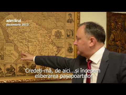 Sluga rusească Igor Dodon, președintele marionetă al R.Moldova ...