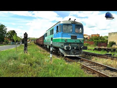 LDE2100 60-0547-9 & 60-0638-6 & Marfar VTR Heavy Freight Train in Oradea Est Triaj - 25 June 2018